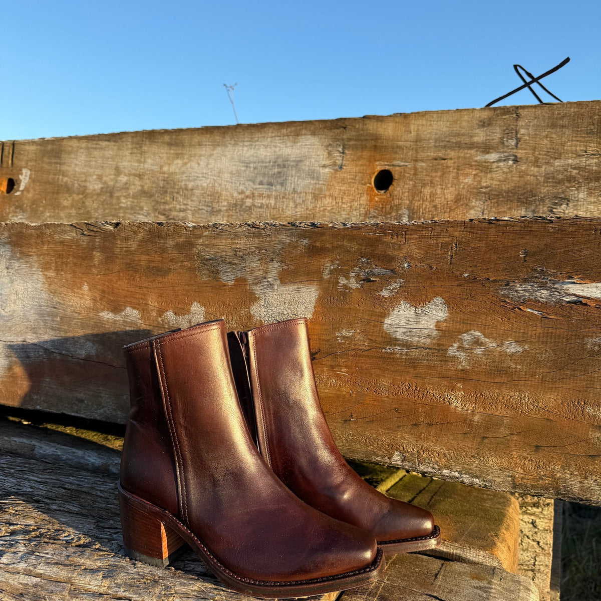 Cutter Boots Walnut Brown - Deadstock – Dandelie