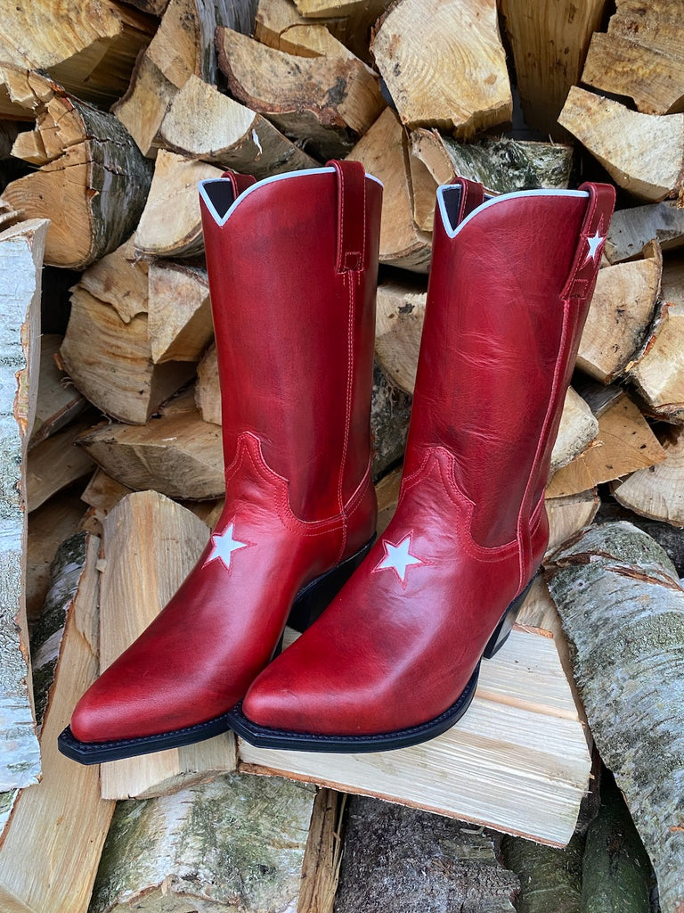 Western Star Boots Red – Dandelie