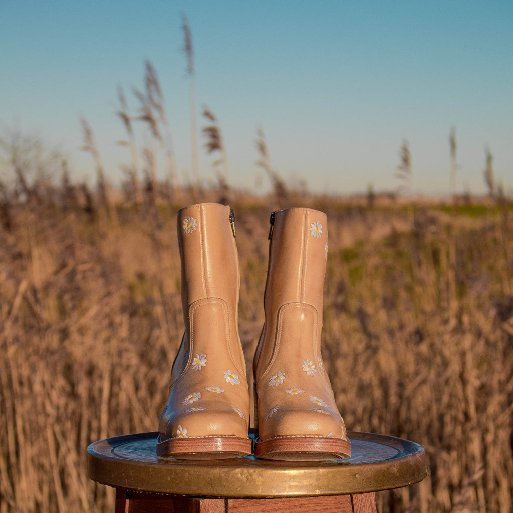 Daisy Boots Camel warm – Dandelie