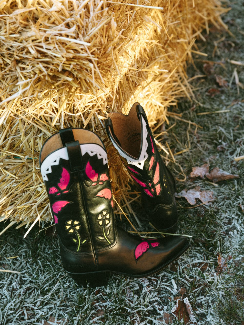 Magenta Butterfly Boots – Dandelie