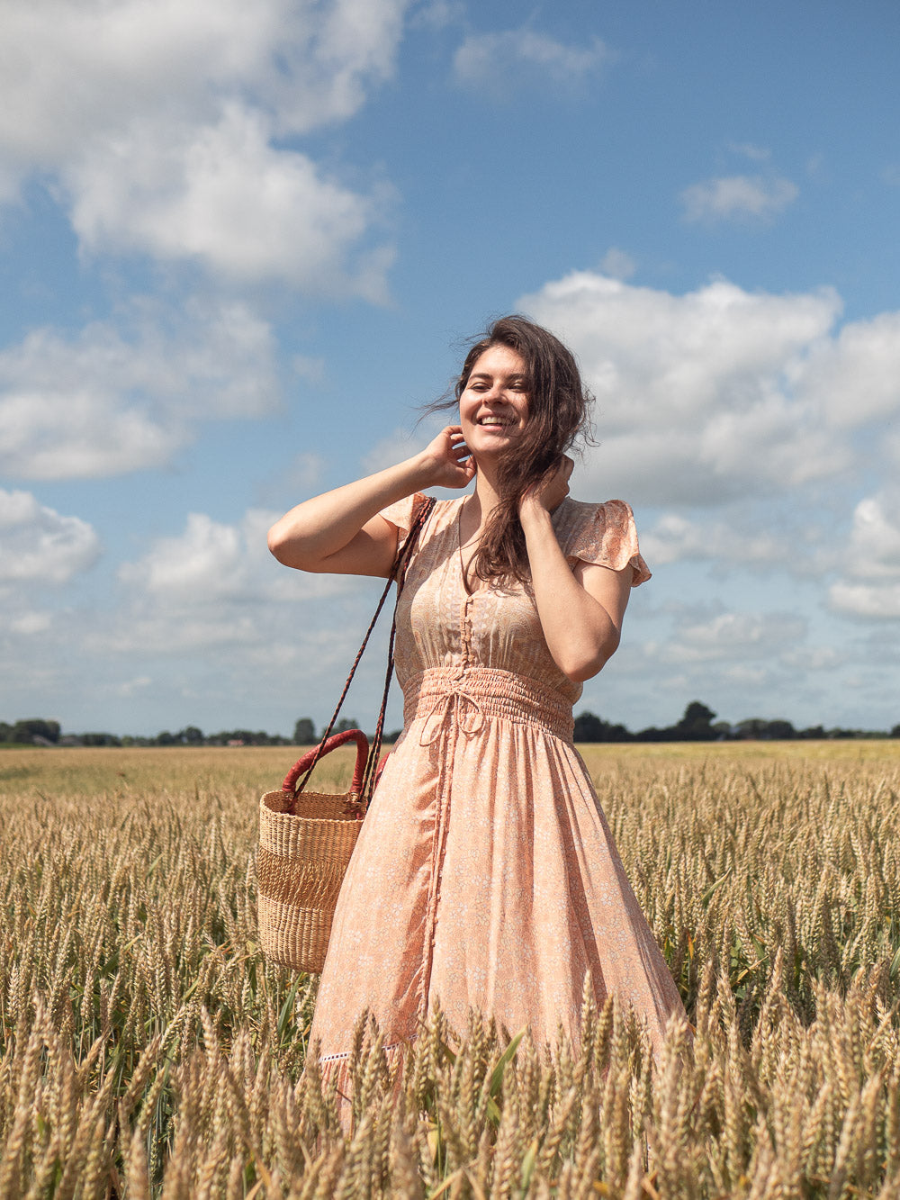 Rattan bag medium – Dandelie